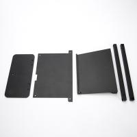China Precision CNC Machined Aluminum Parts Customized Shapes Black Anodizing 0.005mm Accuracy for sale