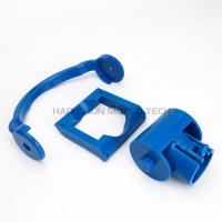 China Custom Plastic Injection Molded Electrical Equipment Parts in Blue Color for sale