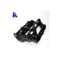 China Copper Insert PMMA Custom Molded Plastic Parts Back Edge Gate Hot Runner Welding for sale