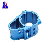 China Custom CNC Machining Blue Drilling Parts ISO9001 Stainless Steel 0.01mm Tolerance for sale