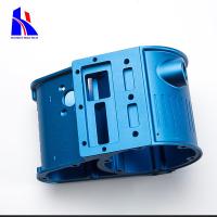 China Custom CNC Machining Blue Drilling Parts ISO9001 Stainless Steel 0.01mm Tolerance for sale