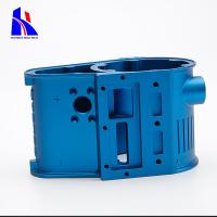 China Custom CNC Machining Blue Drilling Parts ISO9001 Stainless Steel 0.01mm Tolerance for sale