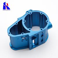 China Custom CNC Machining Blue Drilling Parts ISO9001 Stainless Steel 0.01mm Tolerance for sale