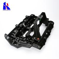 China Copper Insert PMMA Custom Molded Plastic Parts Back Edge Gate Hot Runner Welding for sale