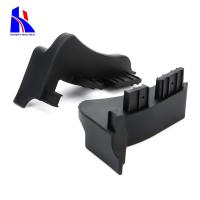 China OEM Shore 95A TPU Plastic Injection Molding Parts Matte Black Color Custom Sizes for sale