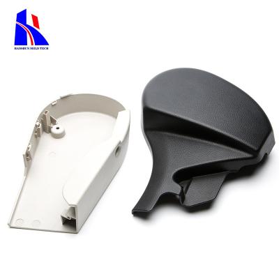 China OME Design Auto Blcak Plastic Injection Molding Parts PP PC Textured Polishing for sale