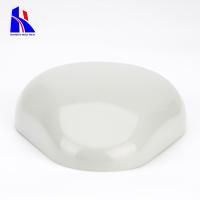 China Glossy Surface Injection Molded Parts In PC Material White Color for sale