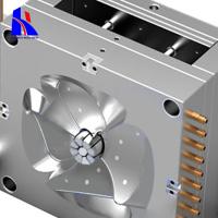 China Custom ABS PC Rapid Prototype Tooling Blue Painting ISO9001 For Housing Parts for sale