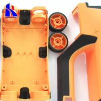 China PC Polycarbonate Plastic Injection Overmolding Yellow Hasco Polishing Finishing for sale