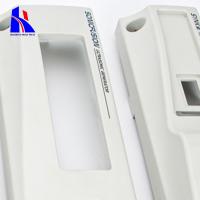 China OEM NAK80 PA Plastic Injection Molding Part White Edge Gate Hot Runner Silkscreen 1000K Shots for sale