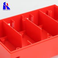 China Custom Red Medical Plastic Injection Molding Parts Nylon 11 2316 Steel Polished for sale