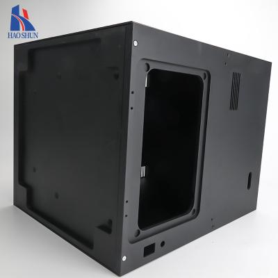 China OEM Precision CNC Machining Aluminum Parts Anodized Black 6061 Rapid Prototype for sale