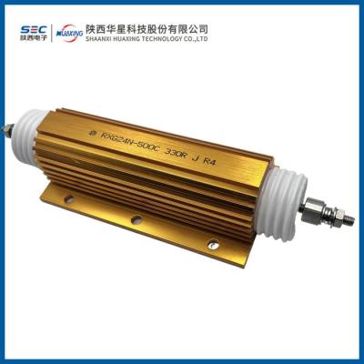 China RXG24-500C Heat Sink Mounted Power Wire Wound Fixed Resistor 500W 1-30KΩ Range for sale