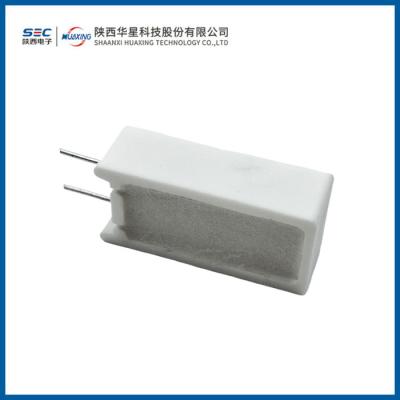 China RX27-5 Ceramic Housed Wirewound Resistor 5W to 20W Power Rating with 1.5-910Ω Resistance Range for sale