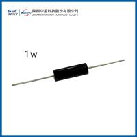 China RXM71-1W Wirewound Molded Fixed Resistor 1W Power 11mm Size with 1-680Ω Range for sale