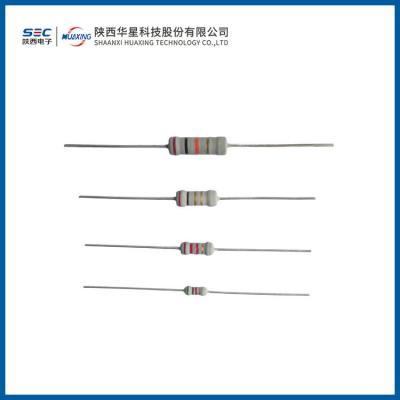 China RJ13 RJ14 RJ15 Metal Film Resistors 0.167W-0.5W Power with ±25-100ppm/℃ Temperature Coefficient for sale