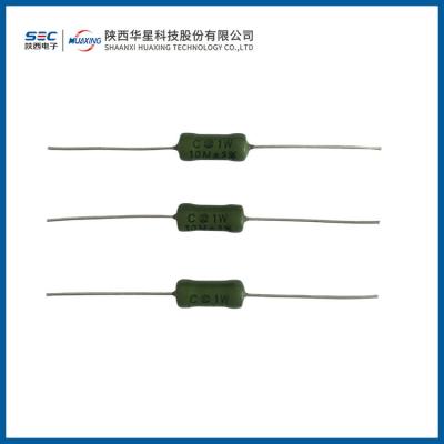 China RI0984 Type Special High Voltage Glass Enamel Resistor 50MΩ 4000V with ±3% Tolerance and 1W Rated Power for sale