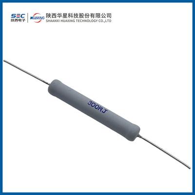China RI80B High Voltage Glass Enamel Resistor 5-30W 15-60KV for Signal Measurement and Sampling for sale