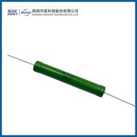 China RI80B High Voltage Glass Enamel Resistor 5-30W 15-60KV for Signal Measurement and Sampling for sale
