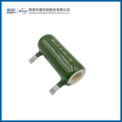 China RX20 Vitreous Enamelled Wirewound Resistor 8W to 150W Power Range 5.1Ω to 91KΩ Resistance for sale