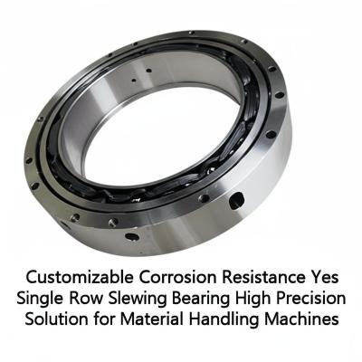 China Customizable Corrosion Resistance Yes Single Row Slewing Bearing High Precision Solution for Material Handling Machines for sale