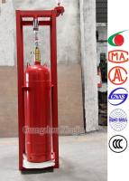 China Environmentally Friendly FM200 Fire Suppression System with 70L to 180L Capacity and 4.2Mpa or 5.6Mpa Filling Pressure for sale