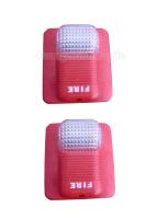 China Low Power Consumption Sound and Light Alarm Audible Visual Alarm with 24V Working Voltage and 85-90dB Alarm Loudness for sale