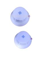 China DC24V White Smoke Detector with Built-in Alarm Horn for Industrial and Civil Buildings, Reliable Smoke Alarm for Early Fire Warning for sale