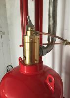 China 40mm Nominal Diameter Container Valve and Cylinder Valve with 5.3MPa Working Pressure and Manual Emergency Opening for NOVEC 1230 Fire Suppression System for sale