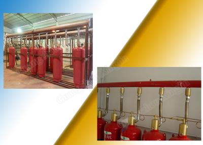 China 4.2mpa Colorless FM200 Fire Suppression System 120L Storage Cylinders for sale