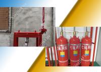 China FM200 Fire Suppression System HFC-227ea Fire Extinguishing System with Enclosed Flooding and Optional Zones for 4.2Mpa Storage Pressure for sale