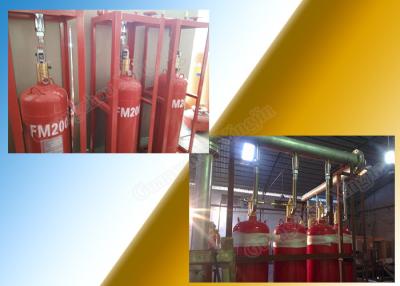 China Secure Your Archive With Red FM200 Automatic Fire Suppression Extinguishing System 4.2Mpa 40L for sale