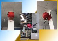 China 40L Hanging Tank FM200 Fire Suppression System with Automatic Electrical Actuation and Enclosed Flooding for HFC-227ea Fire Extinguishing System for sale
