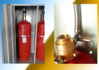 China Single Cabinet HFC227ea Fire Suppression System 2.5Mpa for Medical Equipment for sale