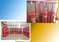 China 800m2 Single-Zone FM200 Pipe Network System with 40L Cylinders and 6.0MPa Nitrogen Driving Pressure for Automatic Gas Suppression for sale