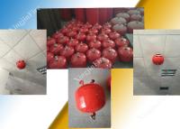 China 16L Capacity 430mm Height Enclosed Flooding FM200 Hanging System and Hanging Fire Suppression System for Industrial Equipment for sale