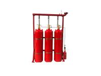 China Red HFC 227EA Gas FM200 Fire Automatic Suppression Pipe System With Electric Elements for sale