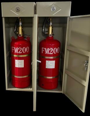 China 2.5MPa FM200 Fire Extinguishing Suppression Agent System With Solenoid Actuator Container Valve for sale