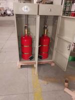 China 100L FM200 Agent Cabinet Extinguisher Single Cylinder W/2 Nozzles Fire Suppression System for sale