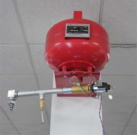 China Heptafluoropropane 16L Suspended Fire Suppression System for Electrical Control Rooms for sale