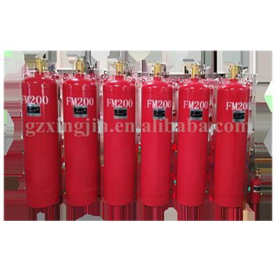 China Height 500-1000mm Gaseous Fire Cylinder 50L White Or Black color for sale