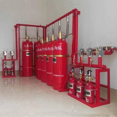 China 5.6MPa Automatic Fm200 Fire Suppression System Without Pollution 150L 180L for sale