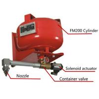 China FM200 Ceiling Mounted Automatic Fire Extinguisher for sale