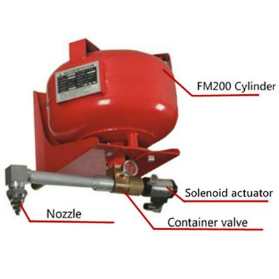 China FM200 Ceiling Mounted Automatic Fire Extinguisher for sale