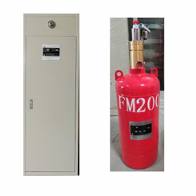 China Hfc-227ea Fm200 Cabinet Fire Extinguishing System 2.5Mpa 180L for sale