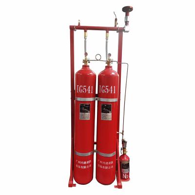 China Min Working Pressure 13.6Mpa IG541 Inert Gas Fire Safety System For Enhanced Safety for sale