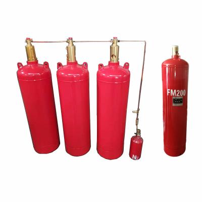 China Stainless Steel FM200 Pipe Network System For Maximum Single Region M3 Protection for sale