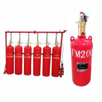 China Generator Room FM200 Gas Suppression System Within AC 220V DC 24V 1A And 1 Year for sale