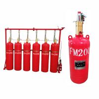 China Efficient FM200 Gas Suppression System With Filling Density Extinguishing ≦950kg/M3 for sale