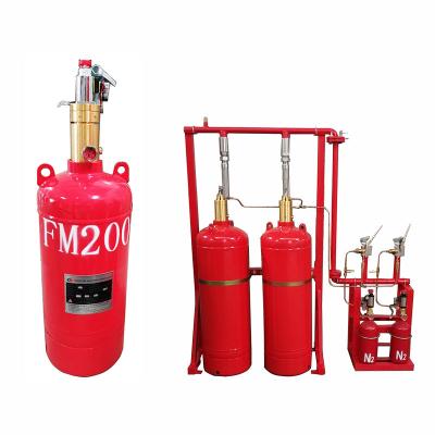 China Environmentally Friendly HFC227ea Fire Suppression System 120L High Durability for sale